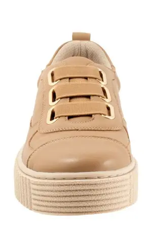 Trotters Bliss Platform Sneaker - Beige