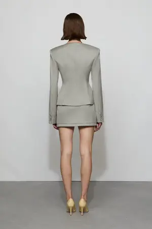 ET OCHS Smith Suiting Mini Skirt