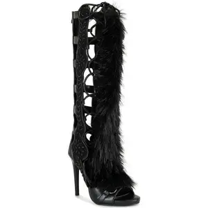 Azalea Wang Textured Boots For Women