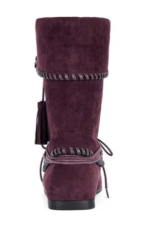 AZALEA WANG Boots - Plum
