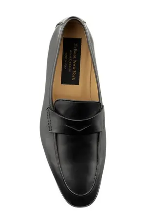 To Boot New York Keats Penny Loafer - Black