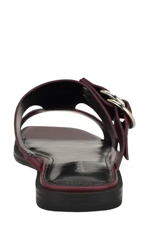 Calvin Klein Meritt Slide Sandal - Dark Red 600
