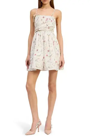 EN SAISON Floral Print Mini Dress