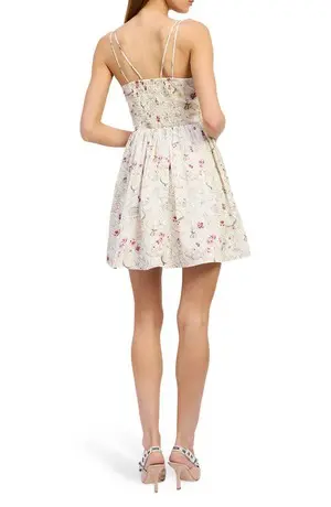 EN SAISON Floral Print Mini Dress