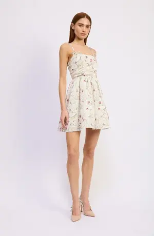 EN SAISON Floral Print Mini Dress