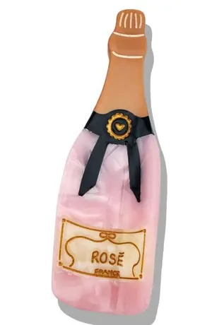 SOLAR ECLIPSE Hand-painted Rosé Claw Clip - Pink