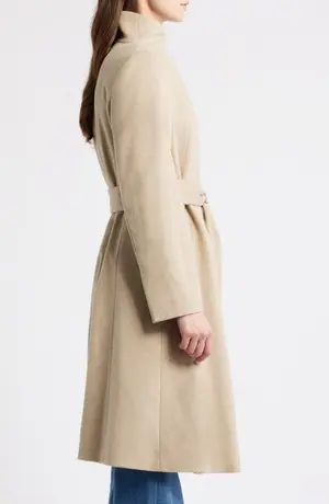 BOSS Wool And Cashmere Belted Coat
