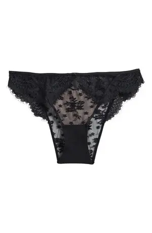 Hunkemoller Lou Brazilian Briefs - Caviar