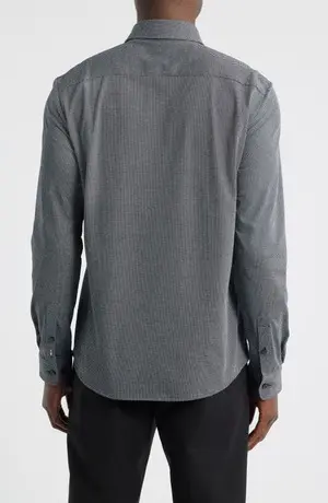 BOSS Roan Button-up Shirt - Navy