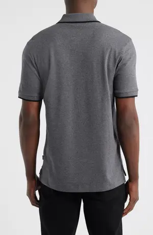 BOSS Parlay Tipped Cotton Polo