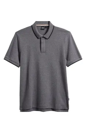 BOSS Parlay Tipped Cotton Polo