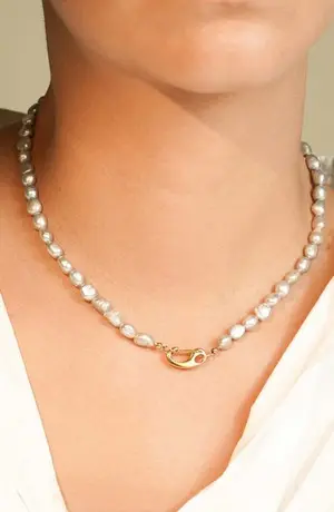 KOZAKH Baroque Cultured Pearl Necklace