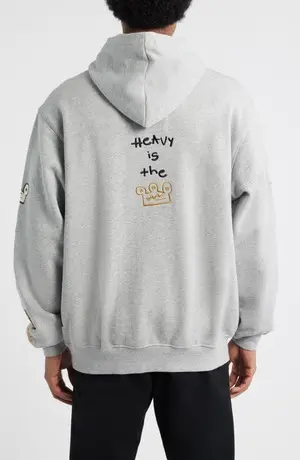 VIC GARCIA WORLD Heavy Is The Crown Graphic Hoodie
