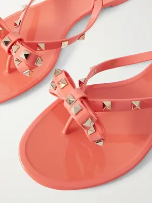 Valentino Garavani Rockstud Rubber Flip Flops