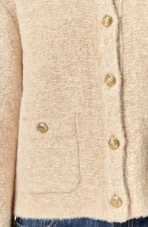 English Factory Textured Cardigan