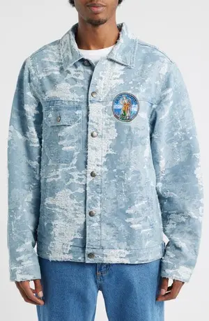 VERYRARE Saint Michael Cotton Trucker Jacket