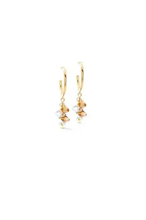 COEUR DE LION Dancing Crystals Gold Earrings