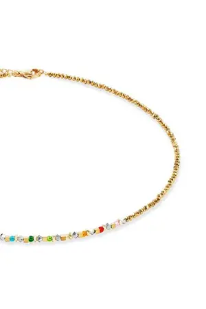 COEUR DE LION Golden Whisper Necklace - Rainbow