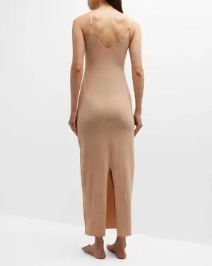 Commando Debutante Long Slip - Beige