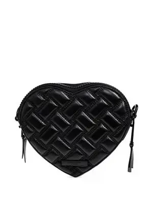 Kurt Geiger Kensington Heart Shoulder Bag - Black