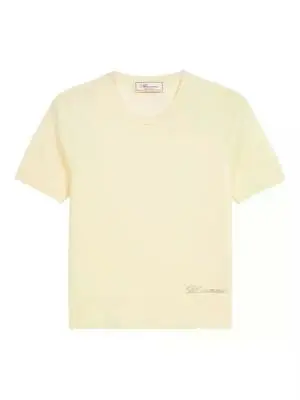 Blumarine Short-sleeve Sweater - Neutrals