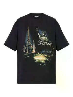 Vetements Eiffel Tower-print T-shirt