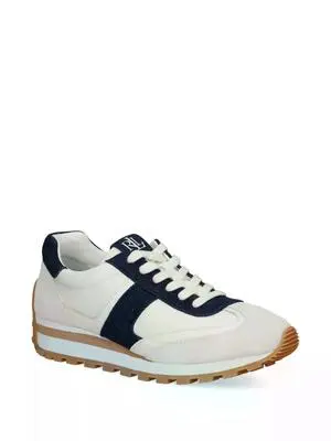 Ralph Lauren Leather Sneakers - Neutrals