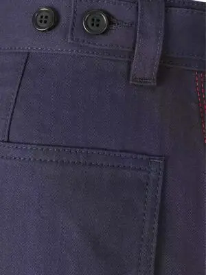 Givenchy Couture Seam Cargo Pants - Blue