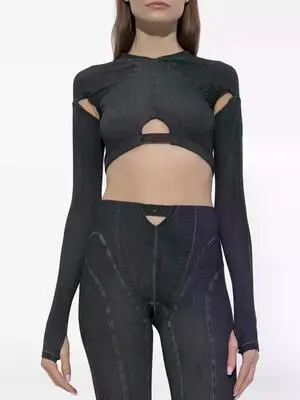 Nike X Knwls Cut-out Long-sleeve Top