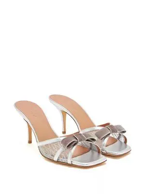 MALONE SOULIERS Bow Lace Stiletto Sandals