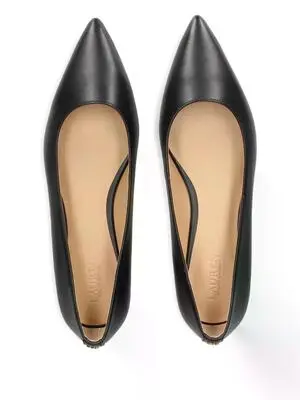 Ralph Lauren Pointed Ballet Flats - Black