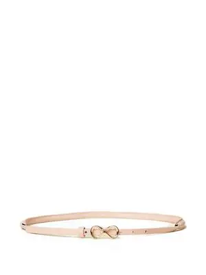 TWINSET Logo-buckle Leather Belt - Pink