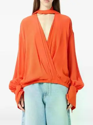 Blumarine Scarf-detail Blouse