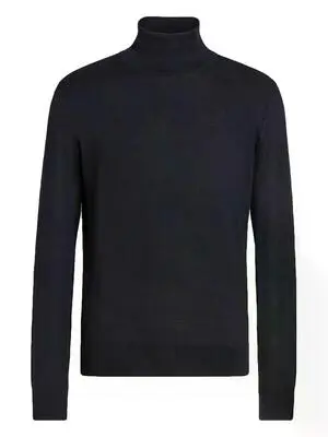 Zegna Turtleneck Sweater - Blue