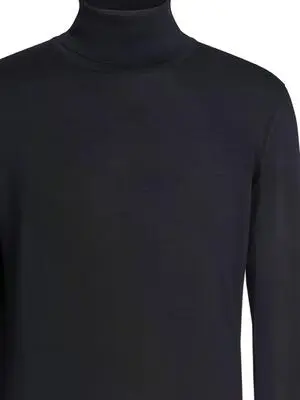 Zegna Turtleneck Sweater - Blue