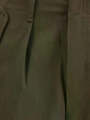 TOM FORD Pleated Cargo Trousers - Green