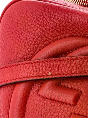 Gucci Soho Disco Leather Small Crossbody Bag - Red