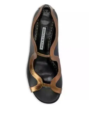 Manolo Blahnik Chilkin Flat Sandals