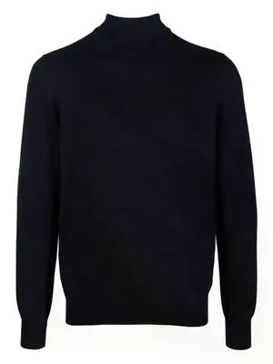GRAN SASSO Virgin Wool Turtleneck Sweater