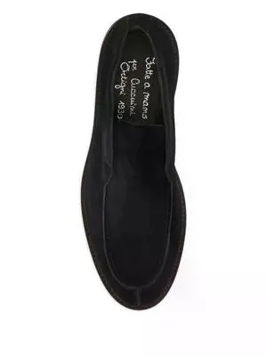 ORTIGNI Flat Loafers - Black