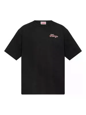 Kenzo Winter Holidays Logo T-shirt - Black