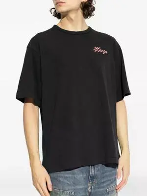 Kenzo Winter Holidays Logo T-shirt - Black
