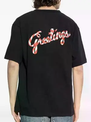 Kenzo Winter Holidays Logo T-shirt - Black