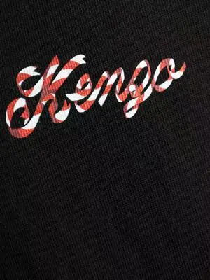 Kenzo Winter Holidays Logo T-shirt - Black