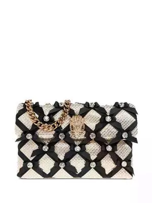 Kurt Geiger Kensington Bows Shoulder Bag - Neutrals