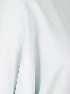 Victoria Beckham Long-sleeve Midi Dress - White
