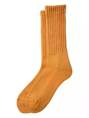 ROTOTO Ribbed Socks - Orange