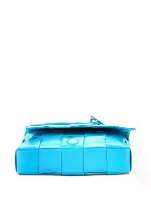 Bottega Veneta Cassette Maxi Intrecciato Leather Crossbody Bag