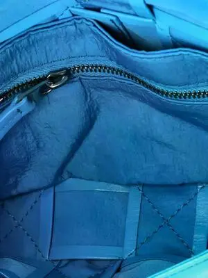 Bottega Veneta Cassette Maxi Intrecciato Leather Crossbody Bag