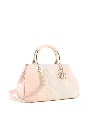 Dior Lady 95.22 Medium Tote Bag Cannage Embossed Leather